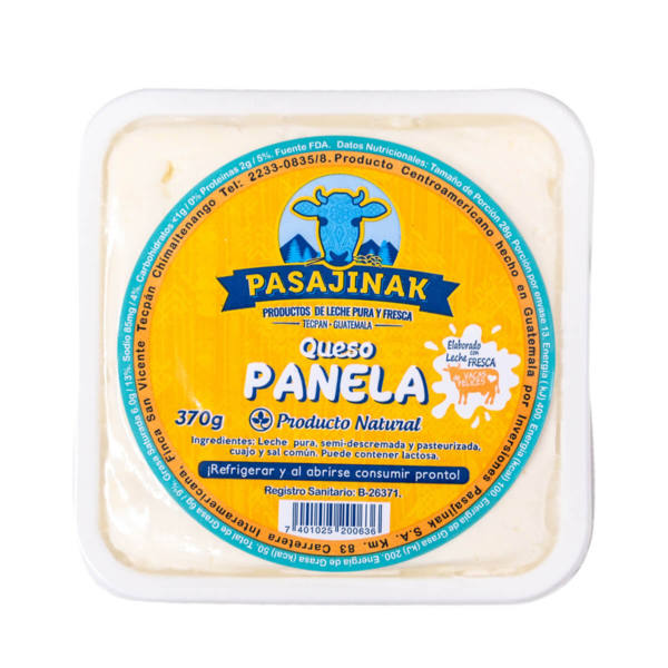 Queso Panela 370 gramos – Pasajinak